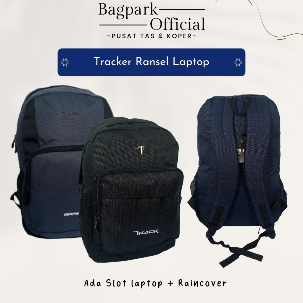 Jual TAS RANSEL PRIA TRACKER BACKPACK LAPTOP ORIGINAL TAS KULIAH TAS ...