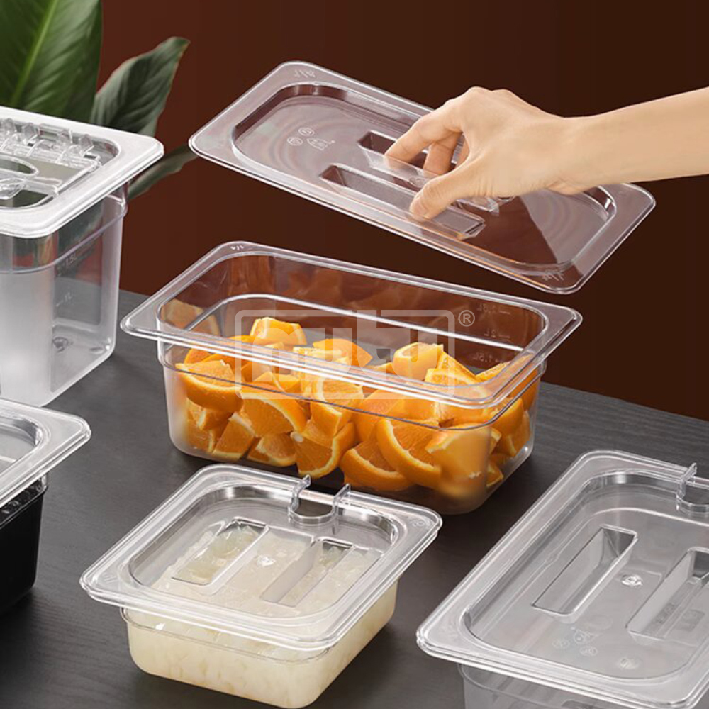 Jual MUTU Food Pan Polycarbonate Gastronom PCC-1/2-15O | Shopee Indonesia