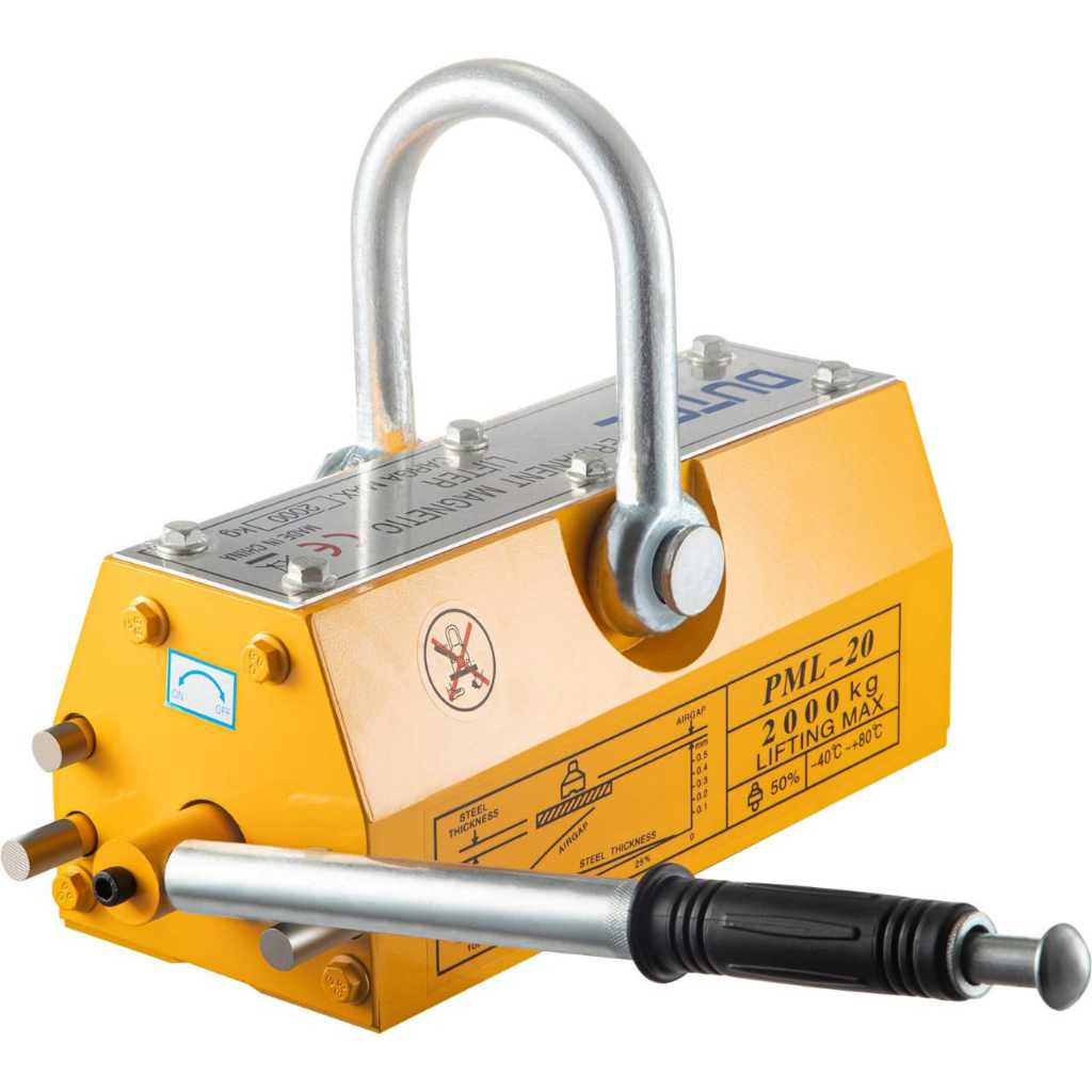 Jual Permanent Magnetic Lifter Magnet Lifting Alat Angkat Plat PML 2000 ...