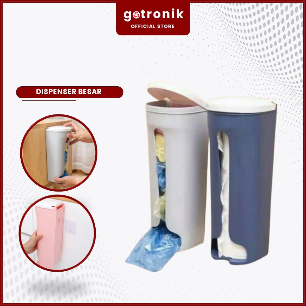 Jual Dispenser Besar Tempat Kantong Plastik Sampah Desain Minimalis ...