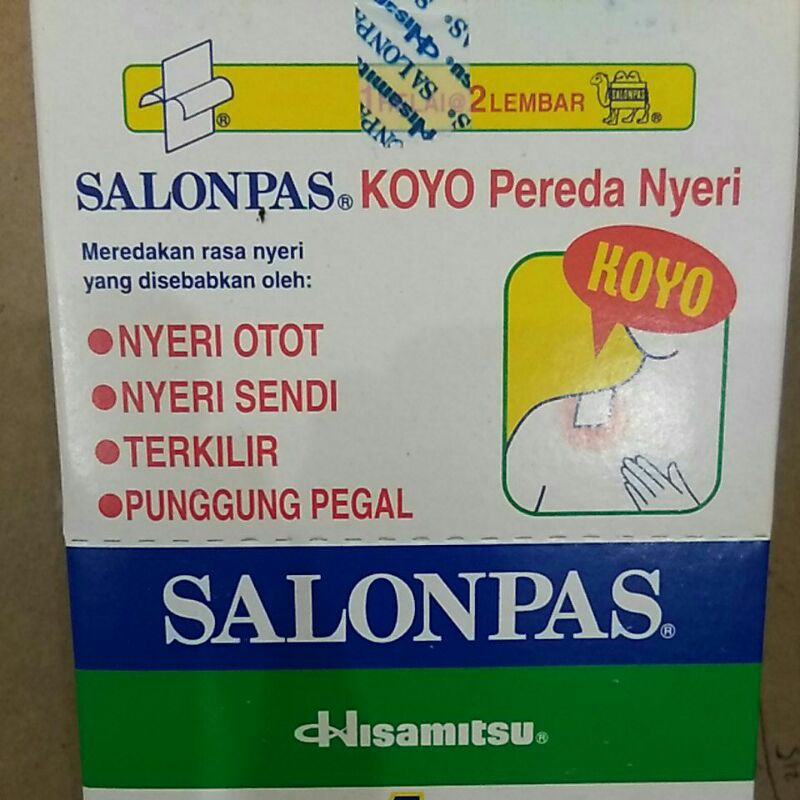 Jual Salonpas Koyo /box isi 10 sachet | Shopee Indonesia