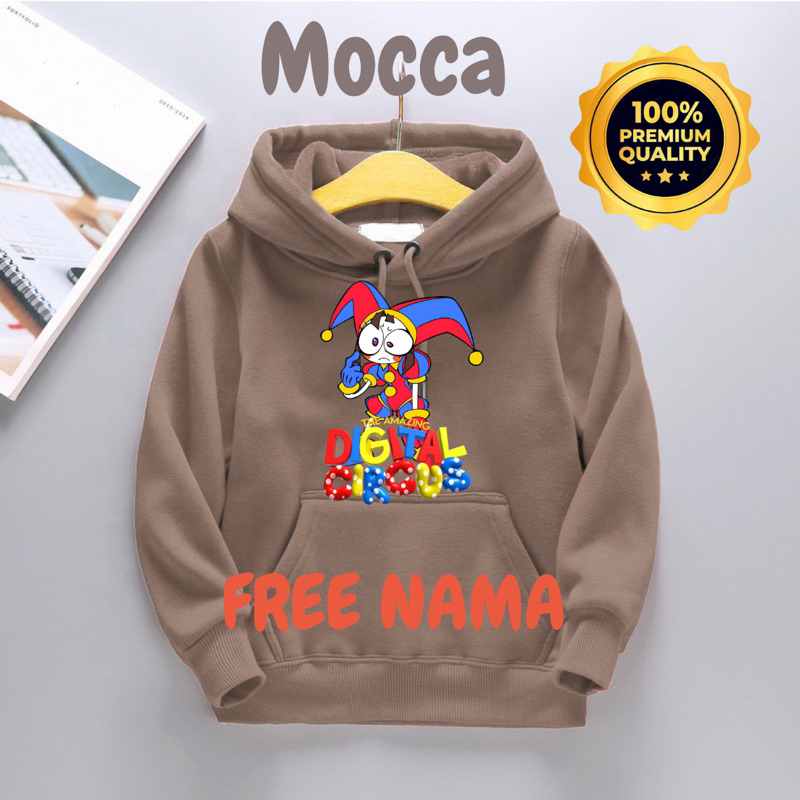 Jual HOODIE ANAK SWEATER ANAK POMNI DIGITAL CIRCUS | Shopee Indonesia