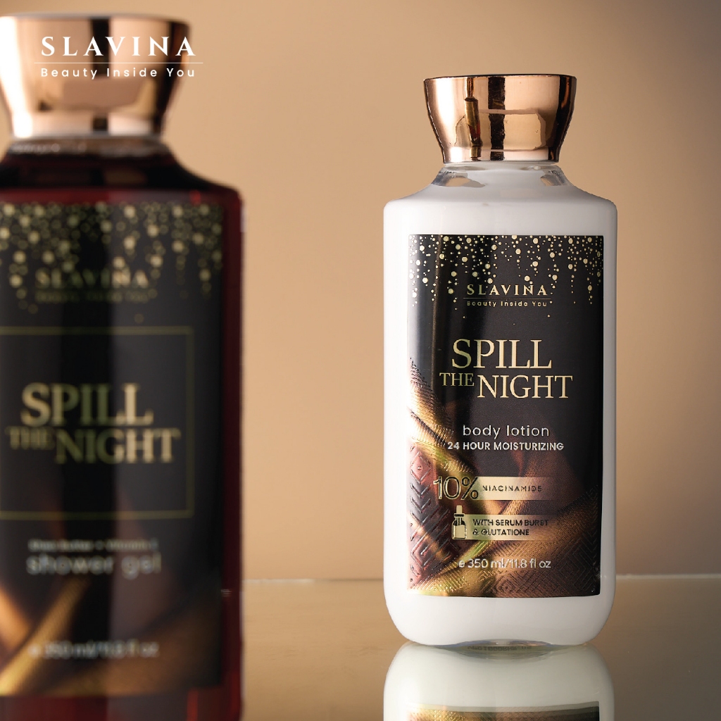 Jual SLAVINA Spill The Night Whitening Body Lotion by Nagita Slavina ...