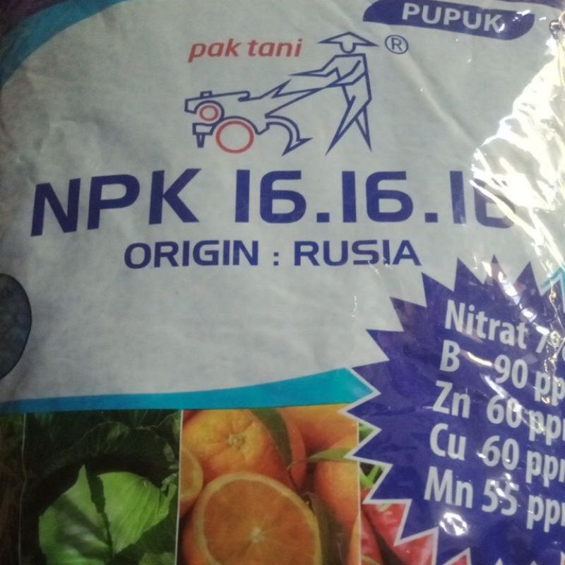 Jual Npk Russian 161616 pack 1kg | Shopee Indonesia