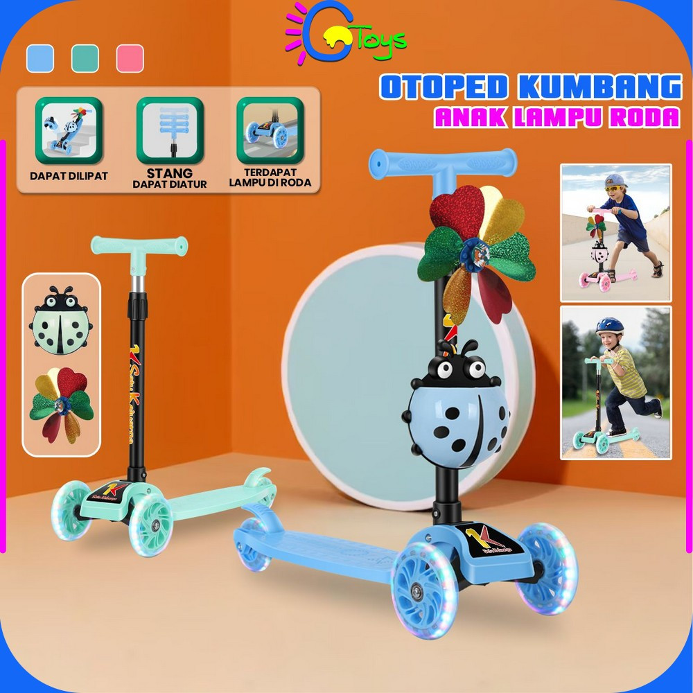 Jual CR-M95 Mainan Otopet Scooter Anak Otoped Kumbang Skuter Anak Roda ...
