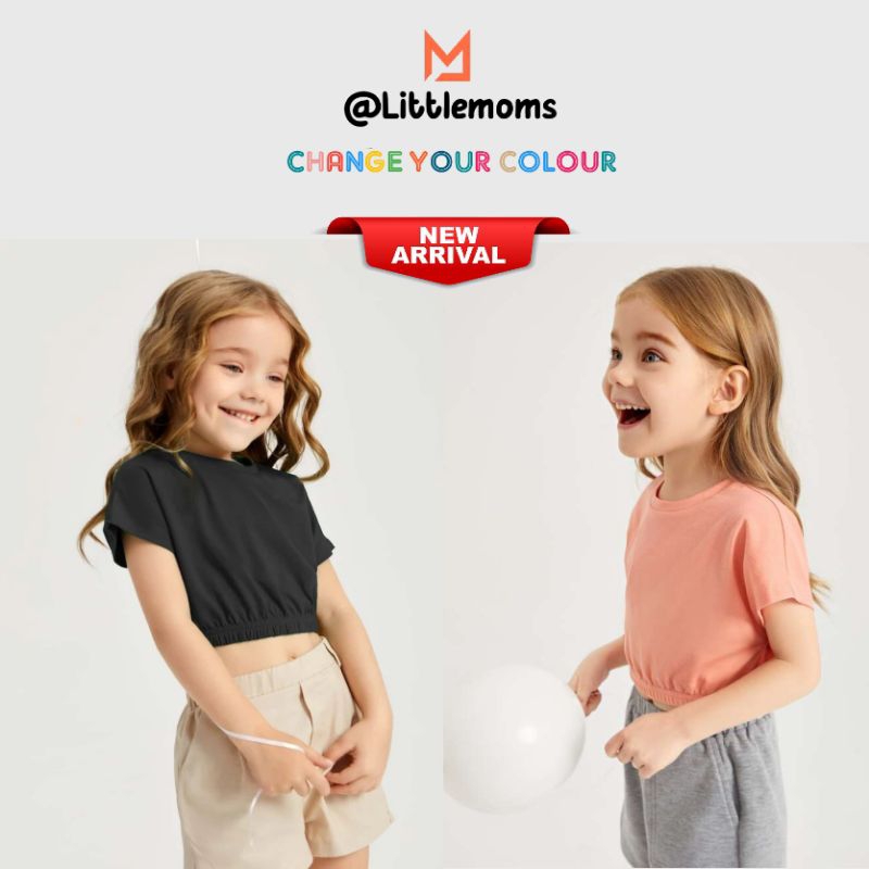 Jual Littlemoms - Atasan baju / kaos anak Batwing anak perempuan Tshirt ...