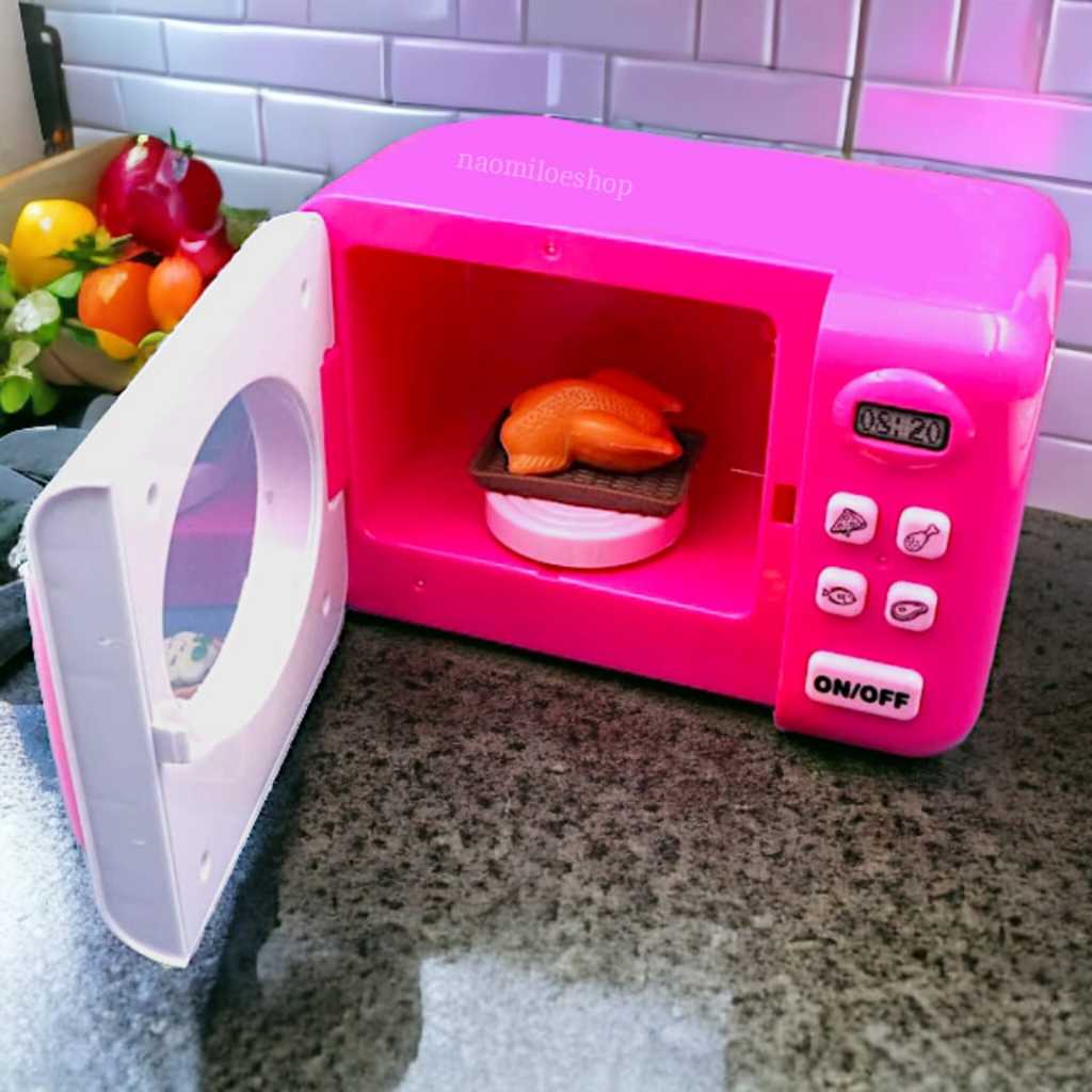 Jual FAMILY OVEN Mainan microwave Oven PINK Mainan Anak Perempuan ...