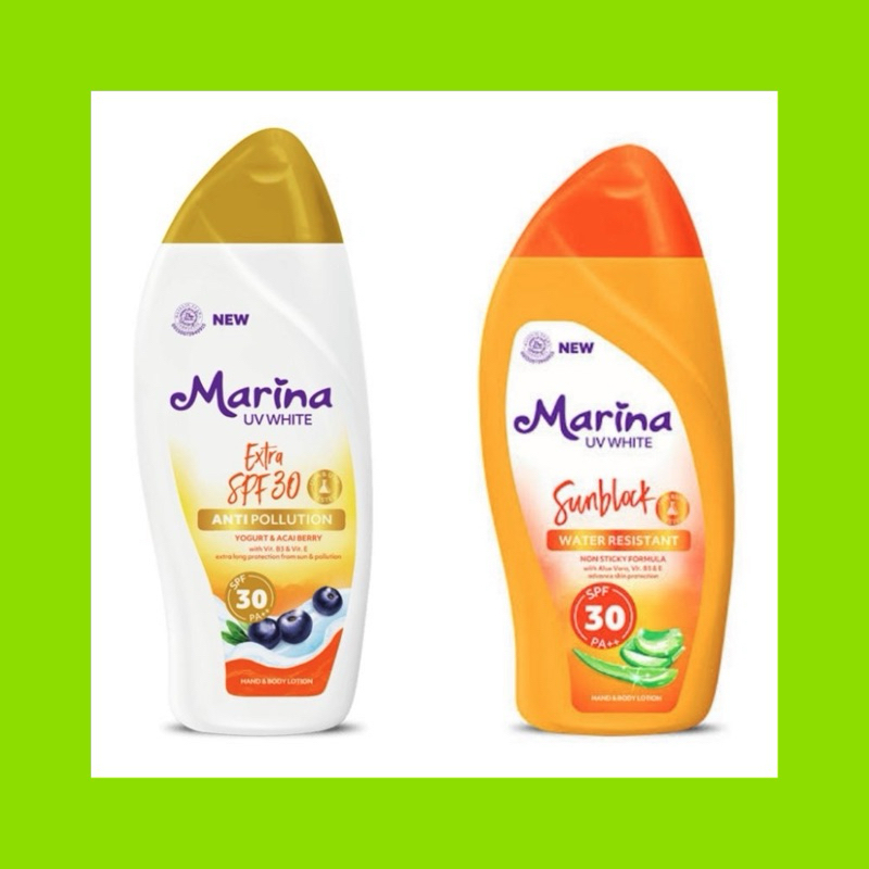 Jual Marina UV White Sunblock SPF 30 / Marina UV White Extra SPF 30 ...