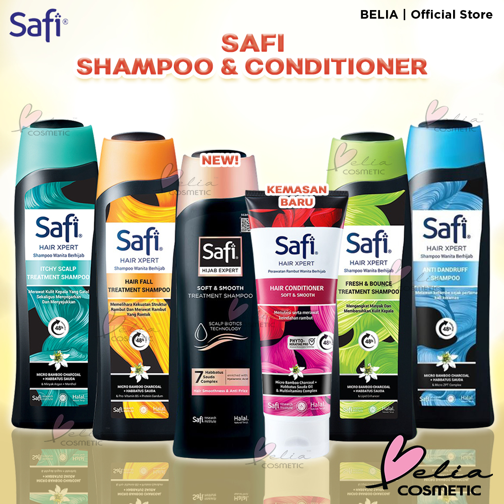 Jual BELIA SAFI Hair Xpert | Hijab Xpert | Shampoo dan Conditioner 160g ...