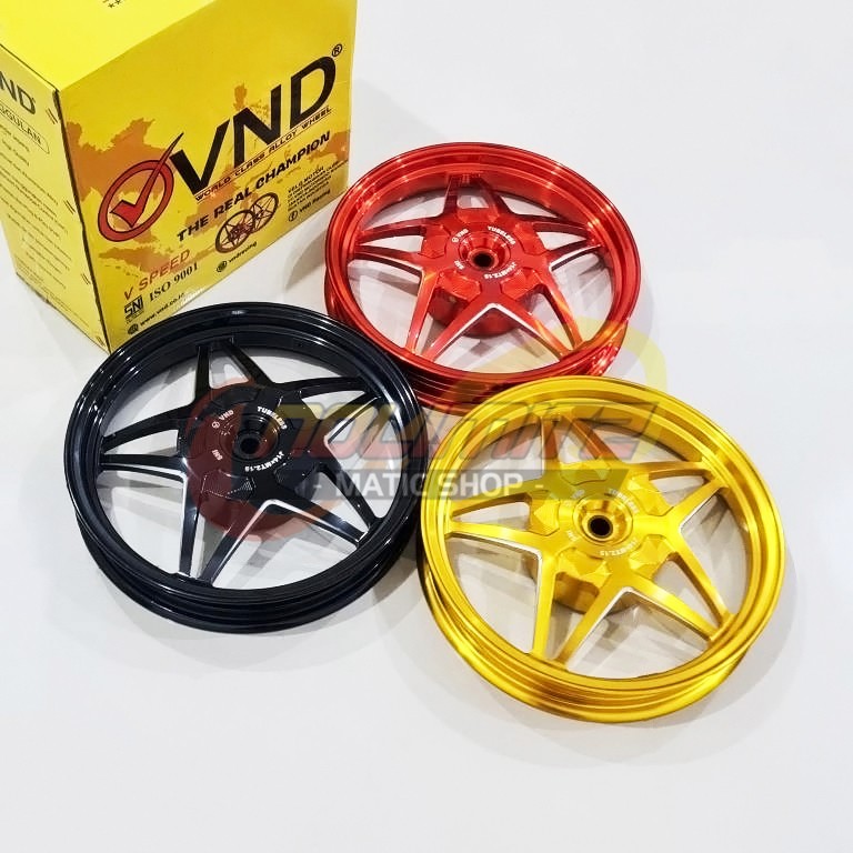 Jual Velg VND V Speed Depan Belakang Honda Beat Scoopy Genio Vario 110 FI | Shopee Indonesia