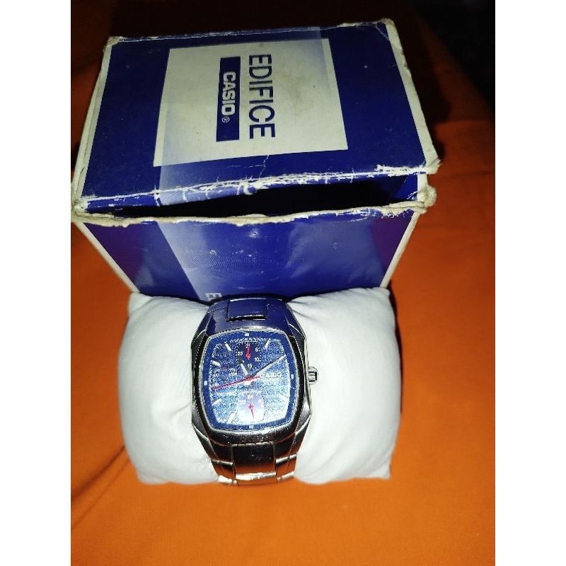 Jual preloved - Casio edifice EF-315D-2AVDF Biru | Shopee Indonesia