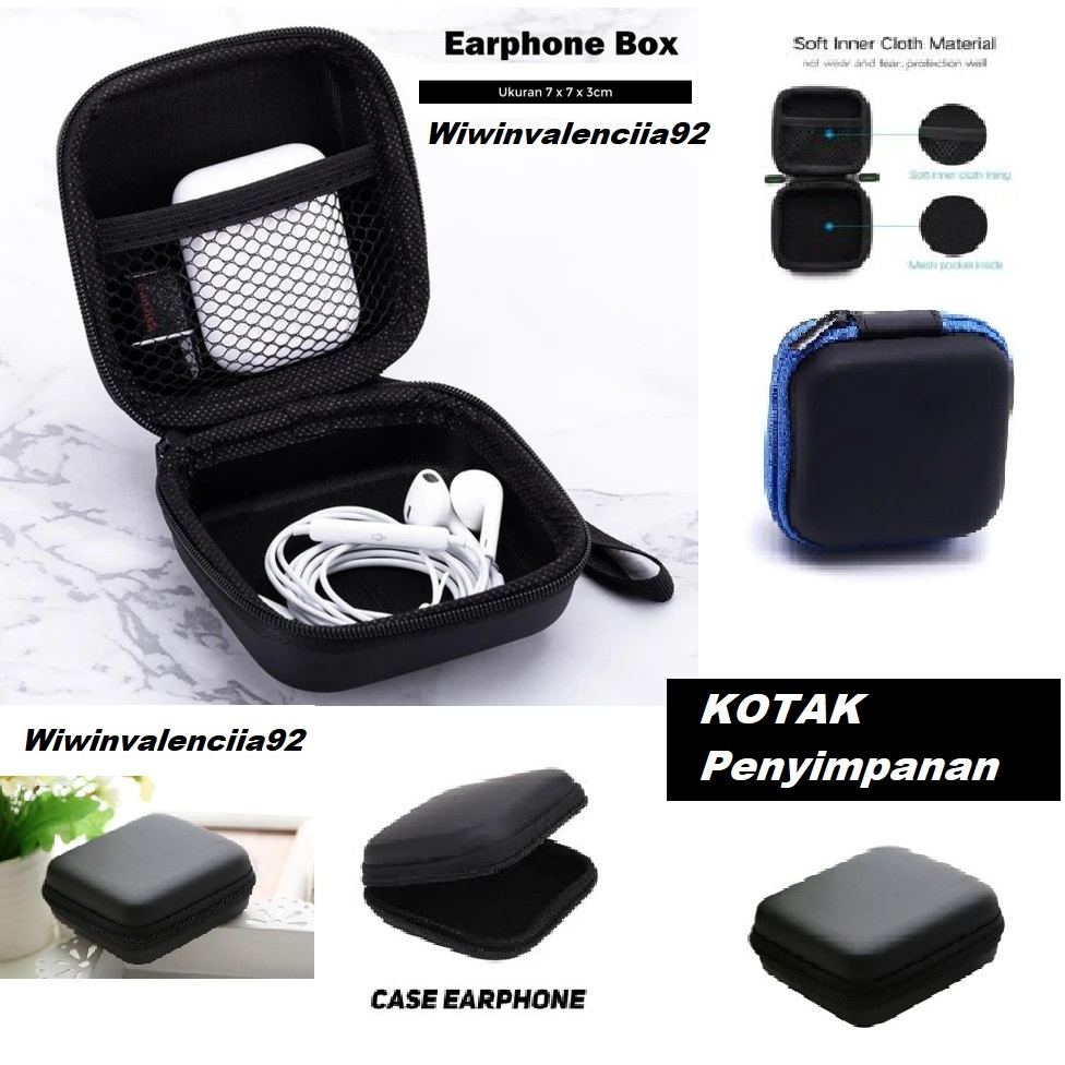 Jual STORAGE !! BOX Tempat Penyimpan headseat HP Kabel Headseat ...