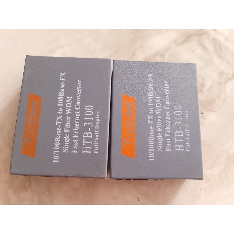 Jual sepasang htb converter fiber optik A + B normal | Shopee Indonesia