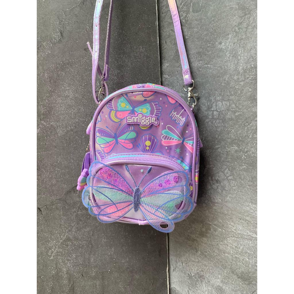 Jual SMIGGLE FLUTTER MINI BACKPACK & SLINGBAG BUTTERFLY - TAS SELEMPANG ...