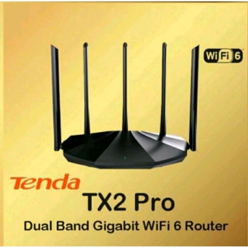 Jual Tenda TX2 Pro Dual-Band Gigabit Wifi Router TX2 Pro TX2 Pro ...