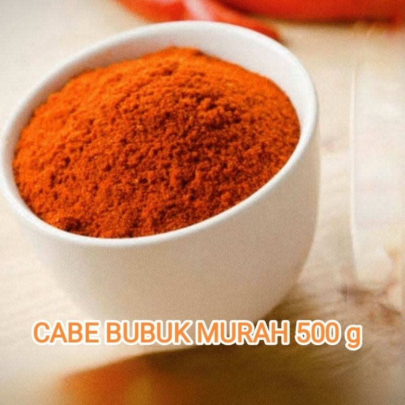 Jual Cabe Bubuk Murah 500 g Chili Powder Bubuk Cabe 500g | Shopee Indonesia