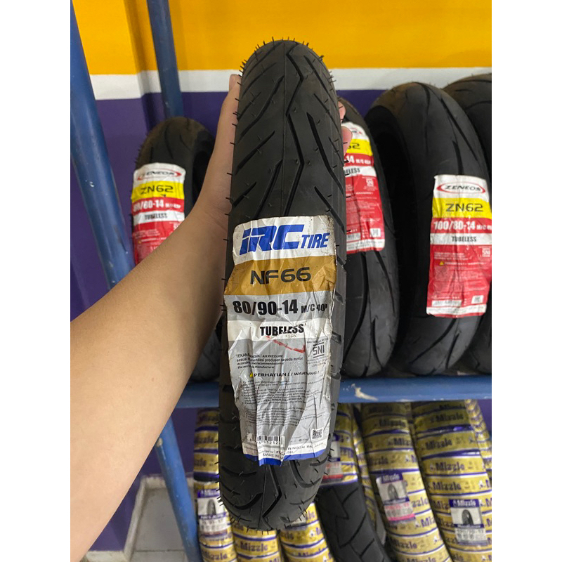 Jual IRC NF 66 80/90-14 Matic Ring 14 Tubeless | Shopee Indonesia