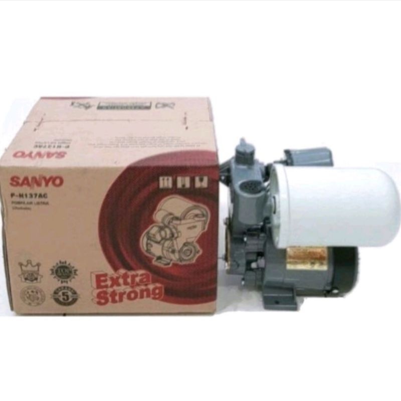 Jual POMPA AIR SANYO 125W OTOMATIS AUTO PH 137 AC | Shopee Indonesia