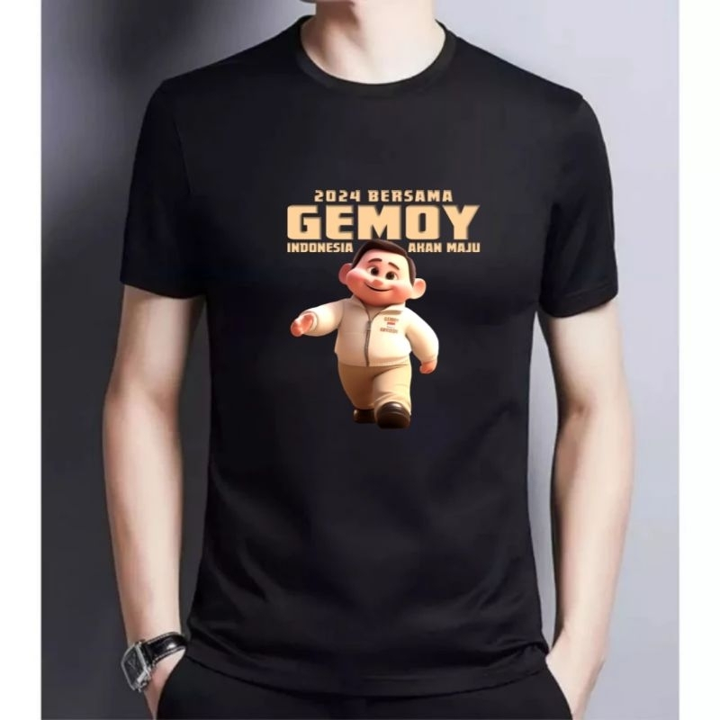 Jual Kaos Viral PRABOWO GEMOY Presiden 2024 DEWASA | Shopee Indonesia