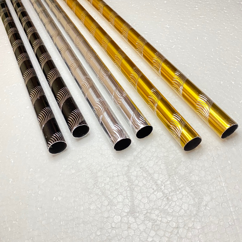 Jual BESI BATANG TONGKAT GORDEN MOTIF URIL BATANG TIANG BESI REL ROLET ...