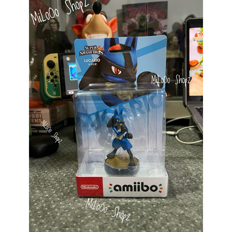Jual AMIIBO LUCARIO POKEMON - Super Smash Bros Series | Nintendo Switch | Shopee Indonesia