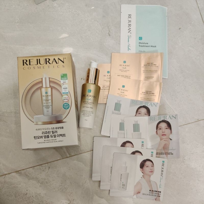 Jual REJURAN DOT DUAL PDRN Turnover Ampoule Dual Effect 30ml GOLD ...