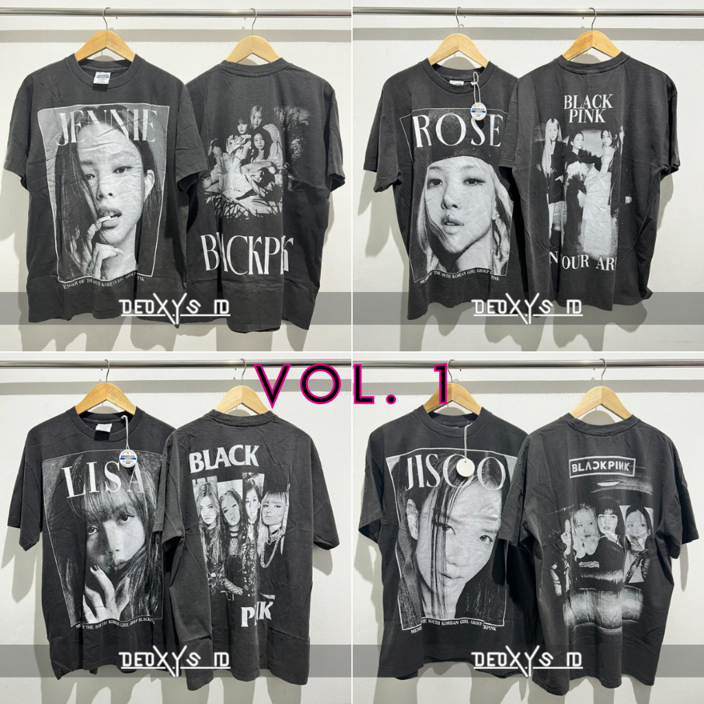 Jual KAOS BOOTLEG VINTAGE KPOP BLACKPINK TAG BOOTLEG TEES | Shopee Indonesia