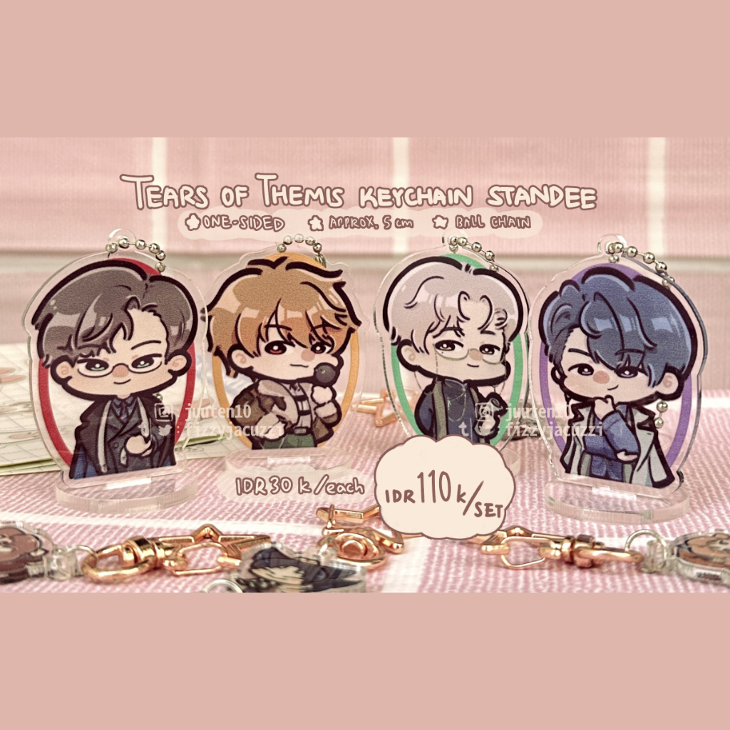Jual Tears of Themis Fanmade Enduring Light Mini Standee Keychain ...