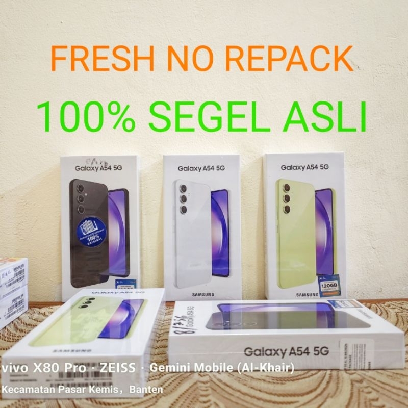 Jual SAMSUNG GALAXY A54 5G 8/256 GB GARANSI RESMI SEIN FRESH NO REPACK ...