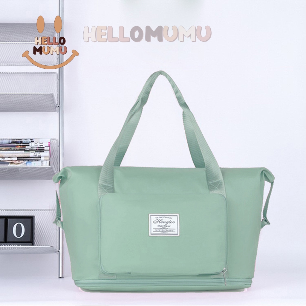 Jual Hellomumu Travel Bag Lipat 1 & 2 Tingkat HM214 | Shopee Indonesia