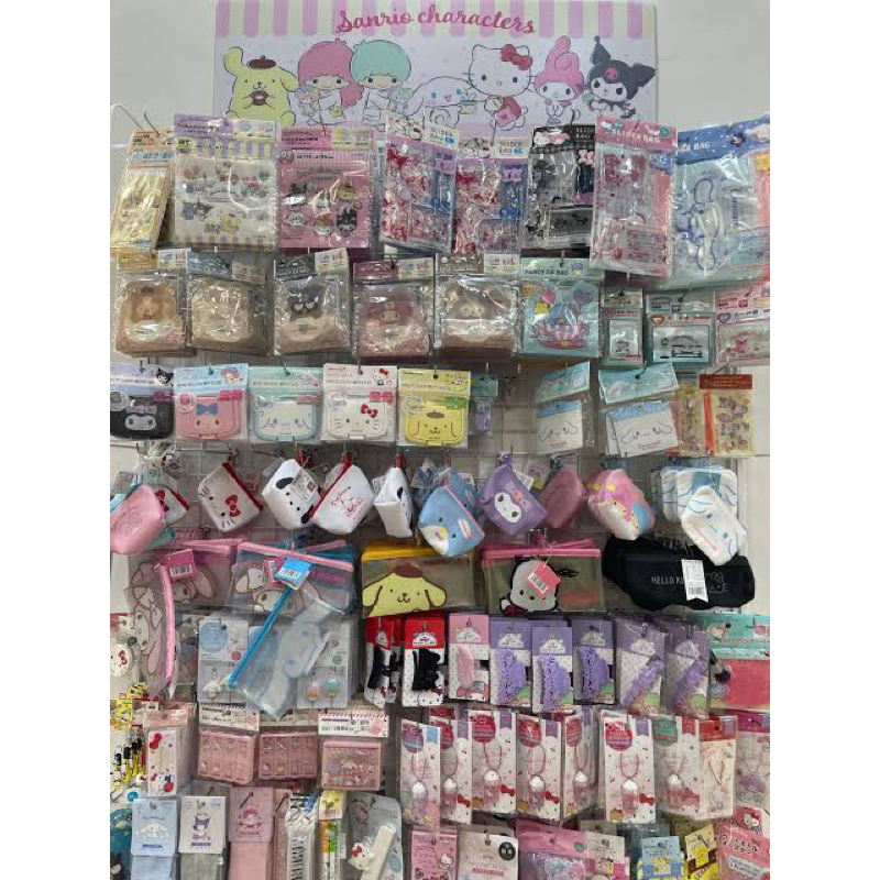 Jual SANRIO X DAISO ORIGINAL KEYHOLDER POUCH ZIPLOCK SANRIO FROM DAISO ...
