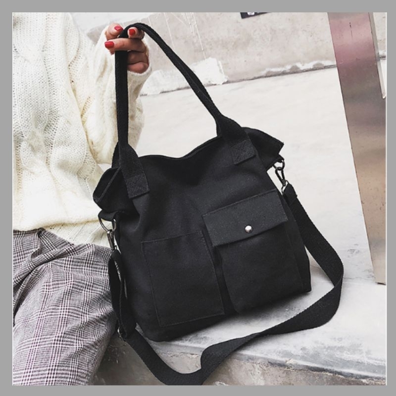 Jual Tas selempang wanita Styles modern Gen-Z polos | Shopee Indonesia