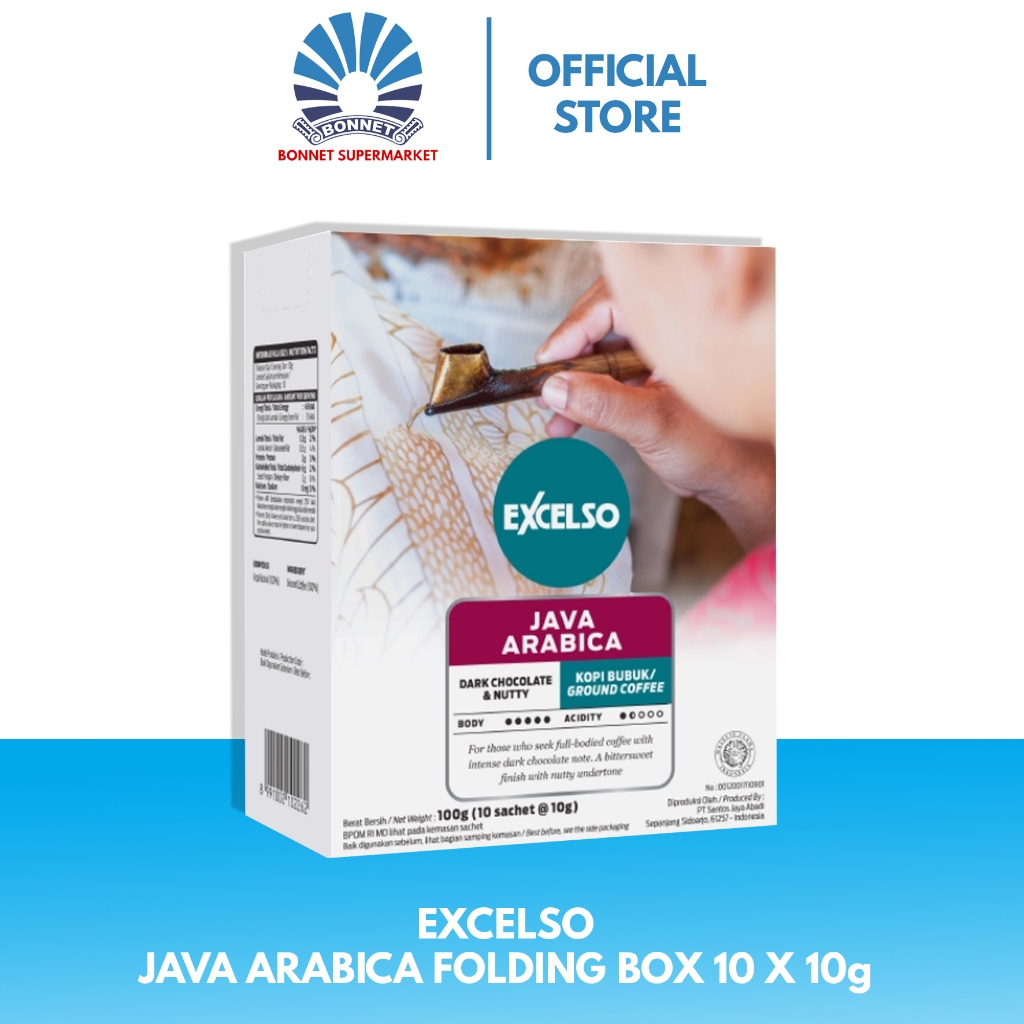 Jual Excelso Java Arabica Folding Box 100gr ( 10 x 10g ) 8991002102262 | Shopee Indonesia