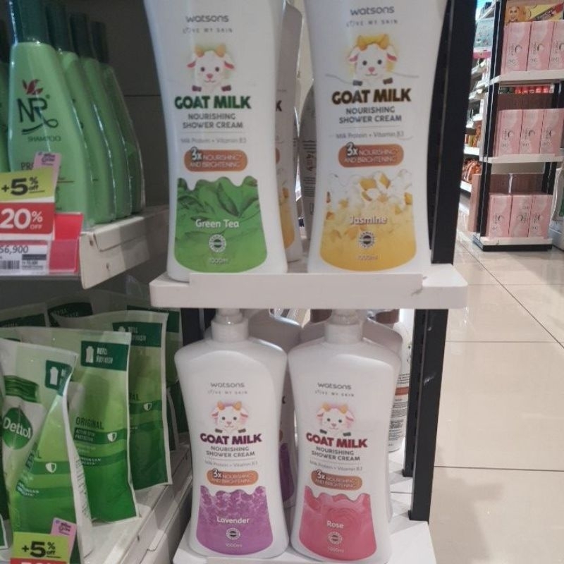Jual Sabun mandi cair watson murah botol pump 1000 ml / body wash 1 ...