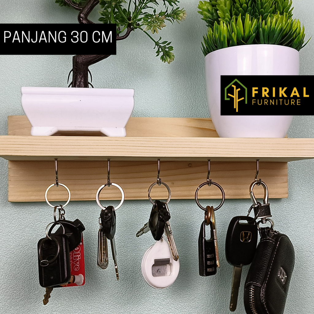 Jual Gantungan Kunci Dinding Rak Kunci Tempat Penyimpanan Kunci Rumah ...