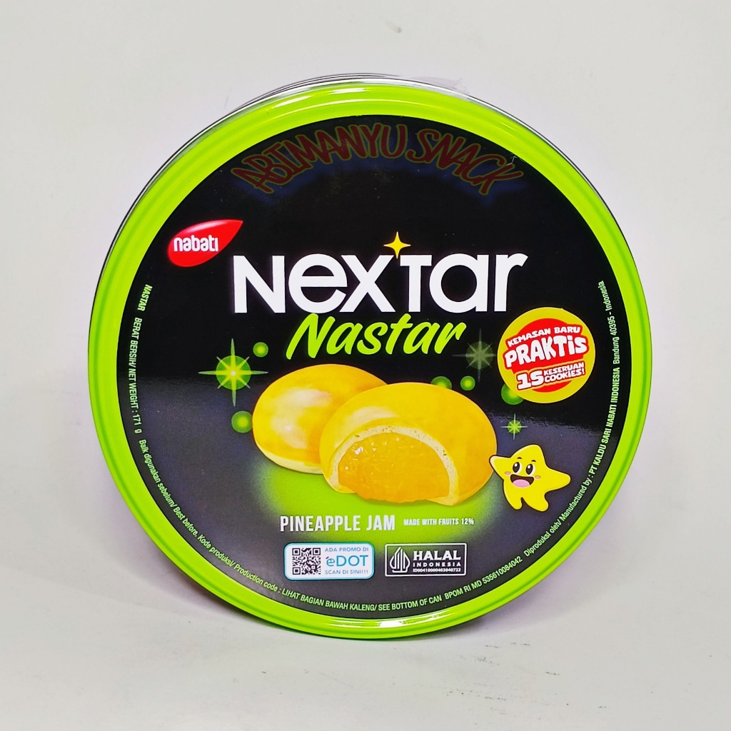 Jual NEXTAR NASTAR KALENG 171 GRAM | Shopee Indonesia