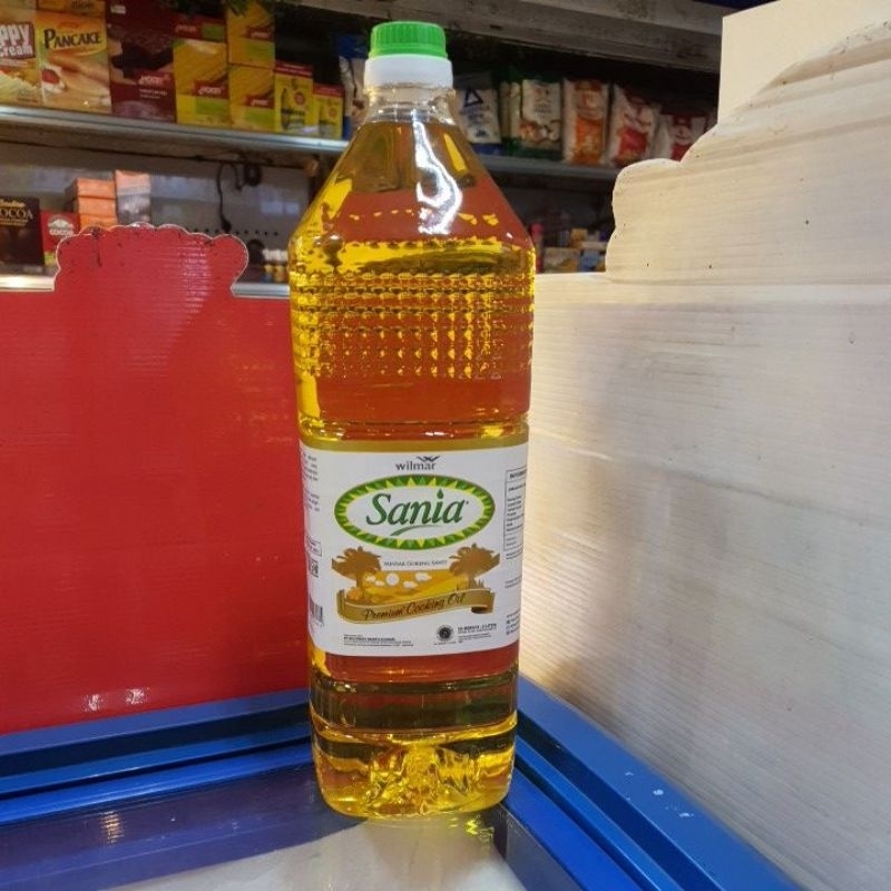 Jual Sania Minyak Goreng Sawit 2 liter ( Botol ) | Shopee Indonesia