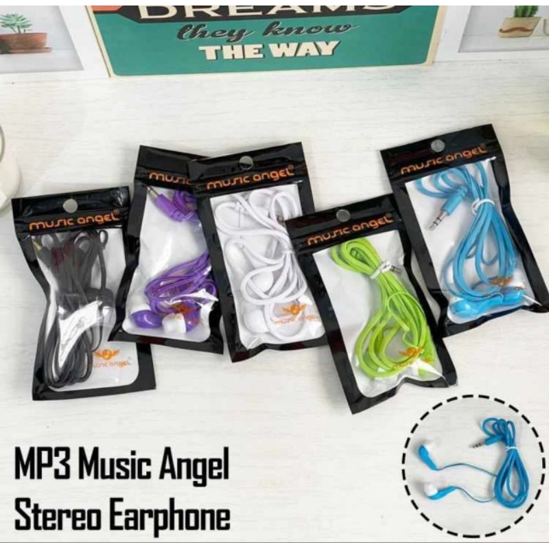 Jual HF Headset MP3 Music Angel | Shopee Indonesia