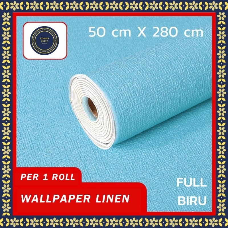 Jual Wallpaper Linen Roll | Wallpaper Dinding | Dekorasi Kamar | Shopee ...