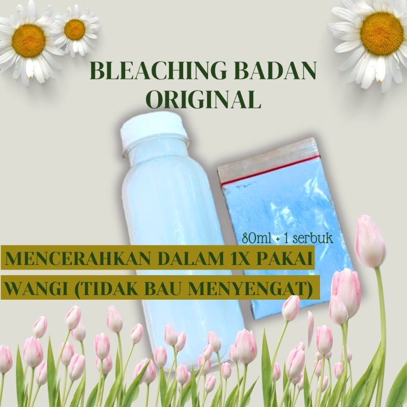 Jual BLEACHING BADAN ORIGINAL 80ml | Shopee Indonesia