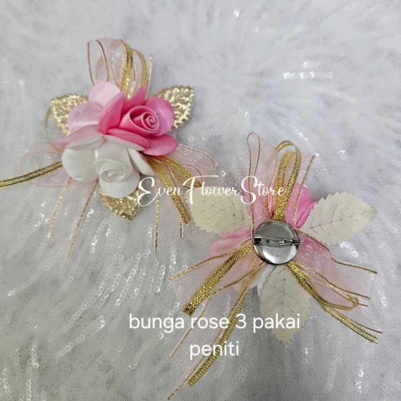 Jual bunga flower bros pin pakai peniti R3 lotus bros panitia per1pcs ...
