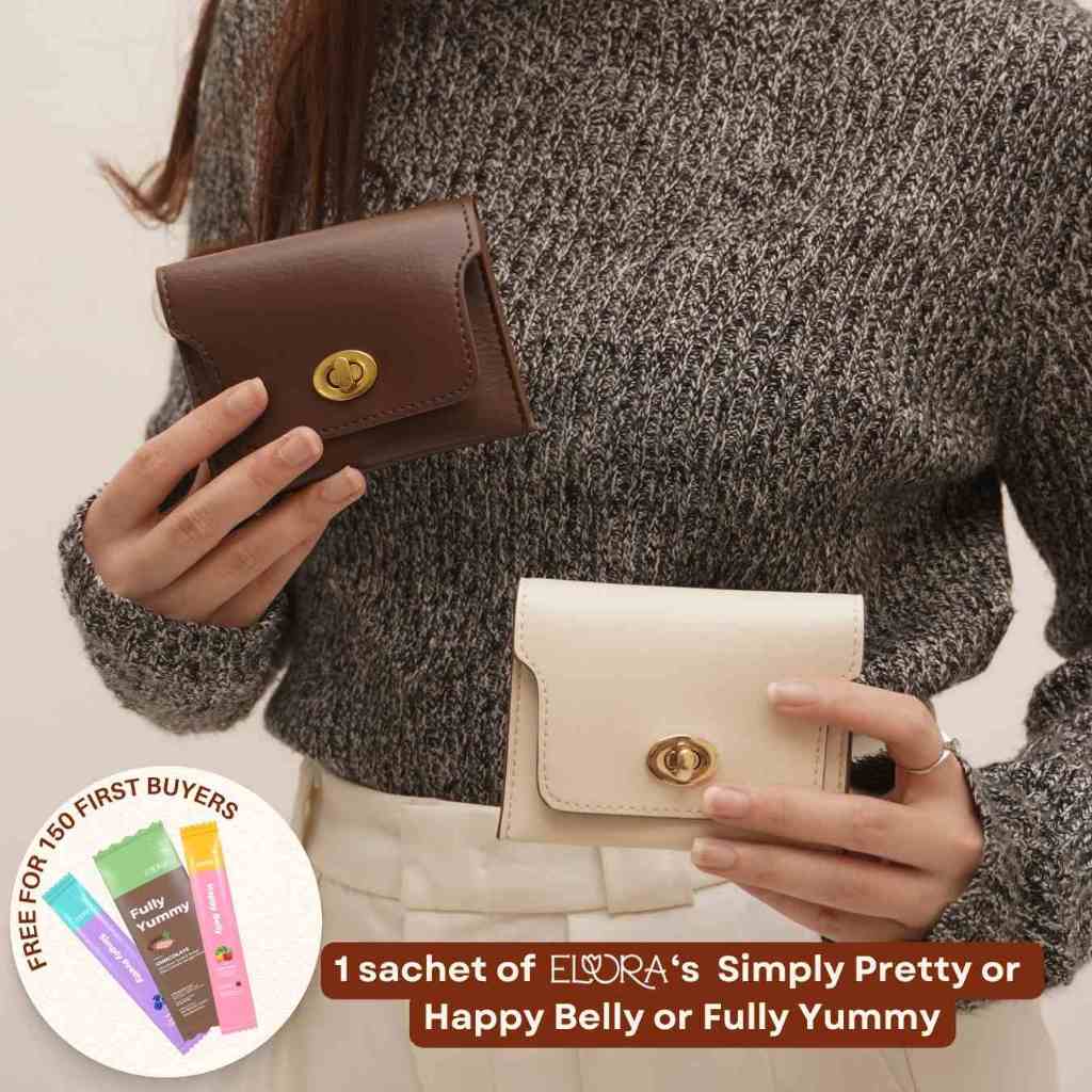 Jual INATTENDUE | Edna Card Wallet | Dompet kartu cardholder wanita ...