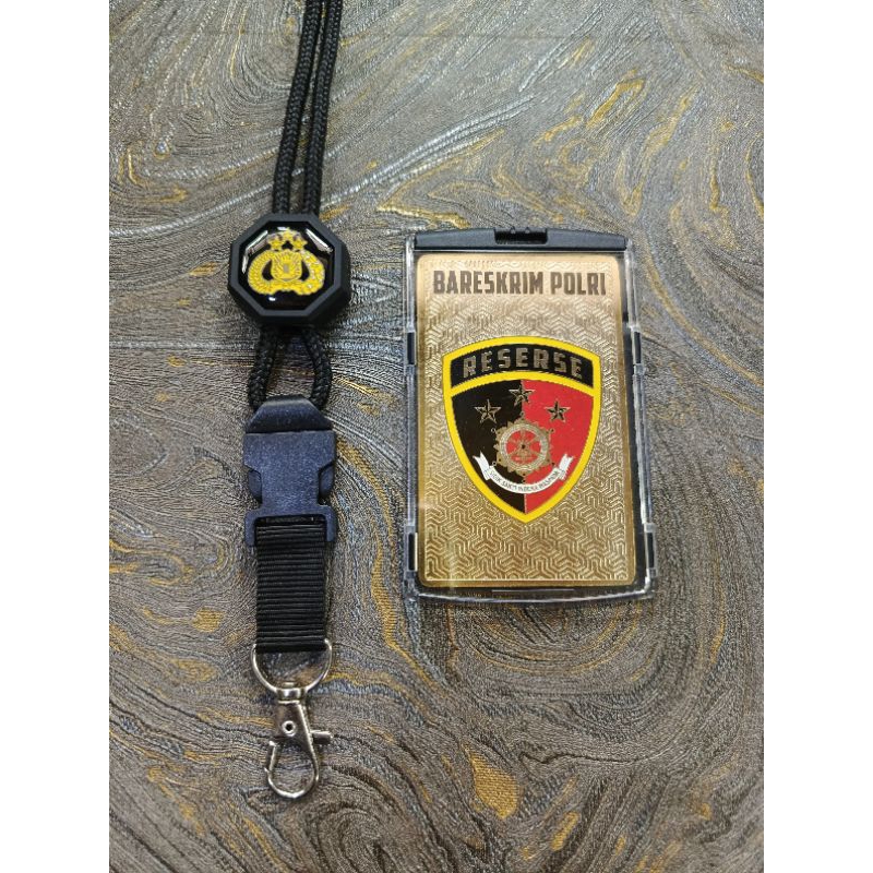 Jual plat id card lencana lanyard holder custom logo instansi | Shopee ...