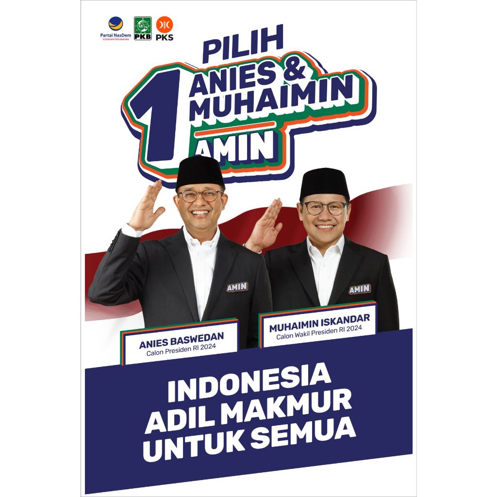 Jual Banner Capres dan Cawapres 2024 Minimum Order 10 Pcs | Shopee ...