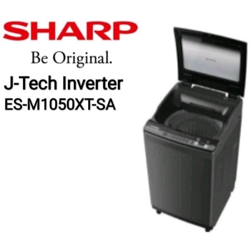 Jual MESIN CUCI SHARP ES-M1050XT-SA TOP LOADING 10.5 KG | Shopee Indonesia