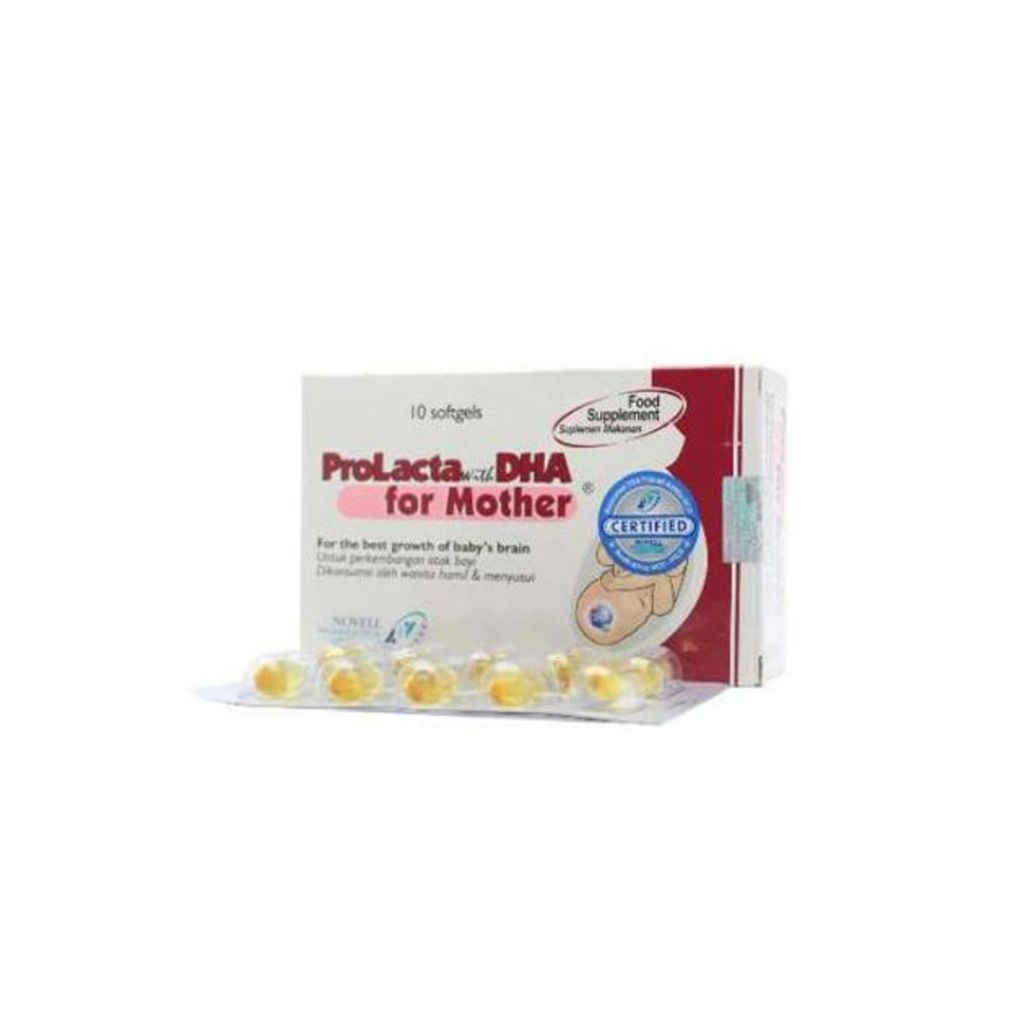 Jual PROLACTA DHA FOR MOTHER ISI 10 KAPSUL | Shopee Indonesia