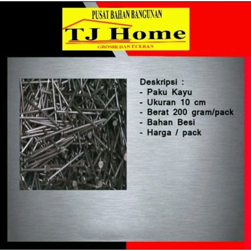 Jual Paku Kayu Triplek 4" Inch 10 Cm 200 Gram | Shopee Indonesia