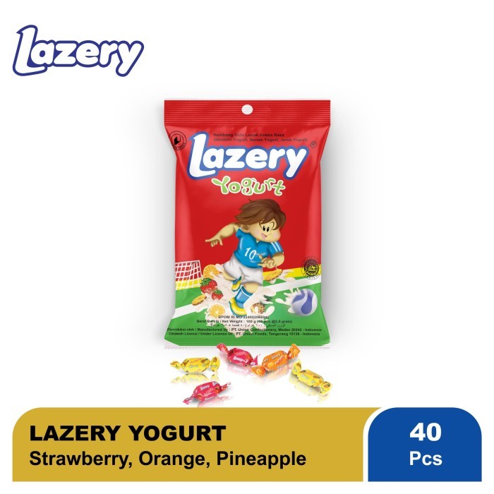 Jual Permen Lazery Yogurt/Lazery Yogurt Chewy Candy 100gr /Pack ...