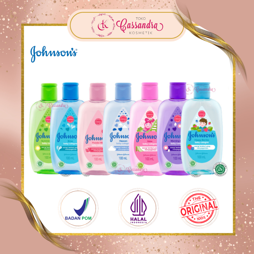 Jual JOHNSONS BABY COLOGNE 100 ML | Shopee Indonesia