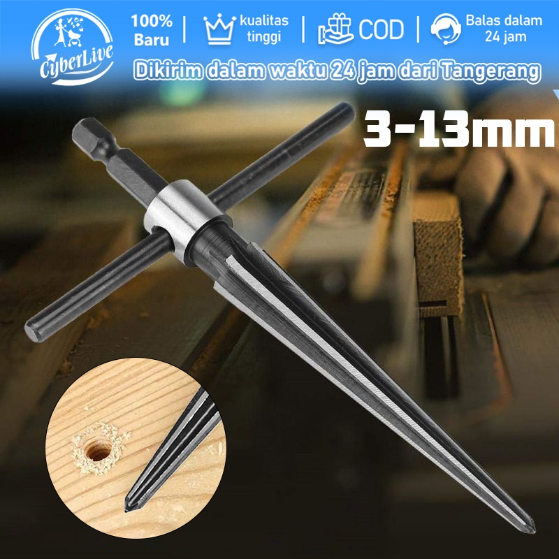 Jual Hand Reamer Multifungsi Mata Bor Multi Ukuran 3-13mm Alat Pembesar ...